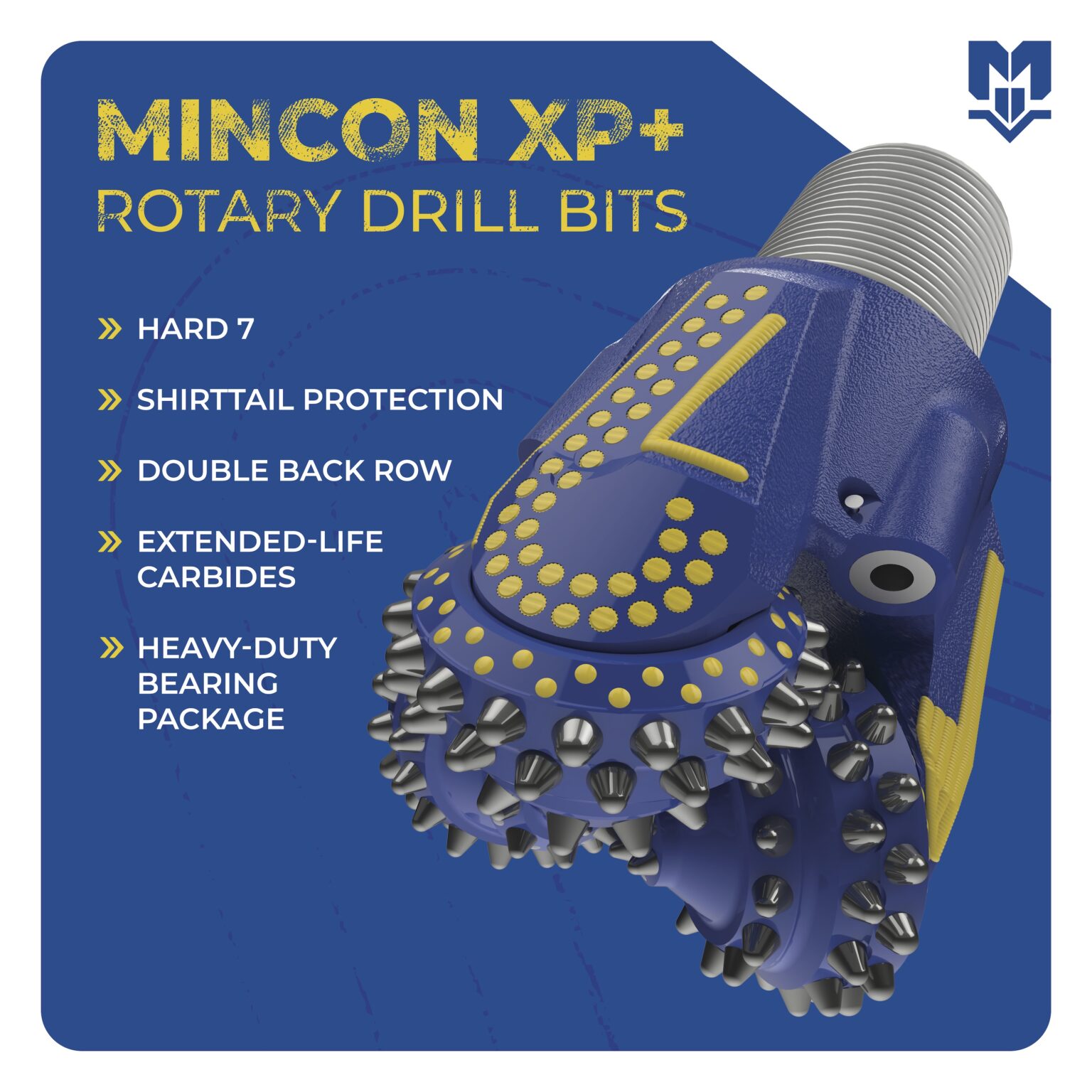 Mincon Unveils New XP+ Series Rotary Drill Bits | Mincon